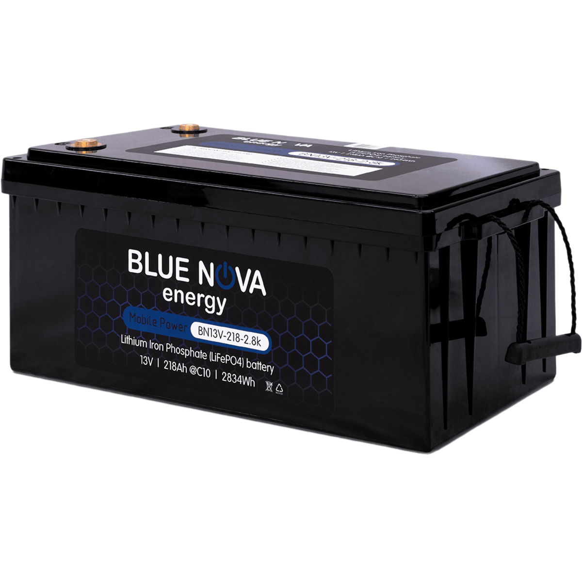 BlueNova BN13V-218-2.8k MPS LiFePO4 Battery - Sustainable.co.za