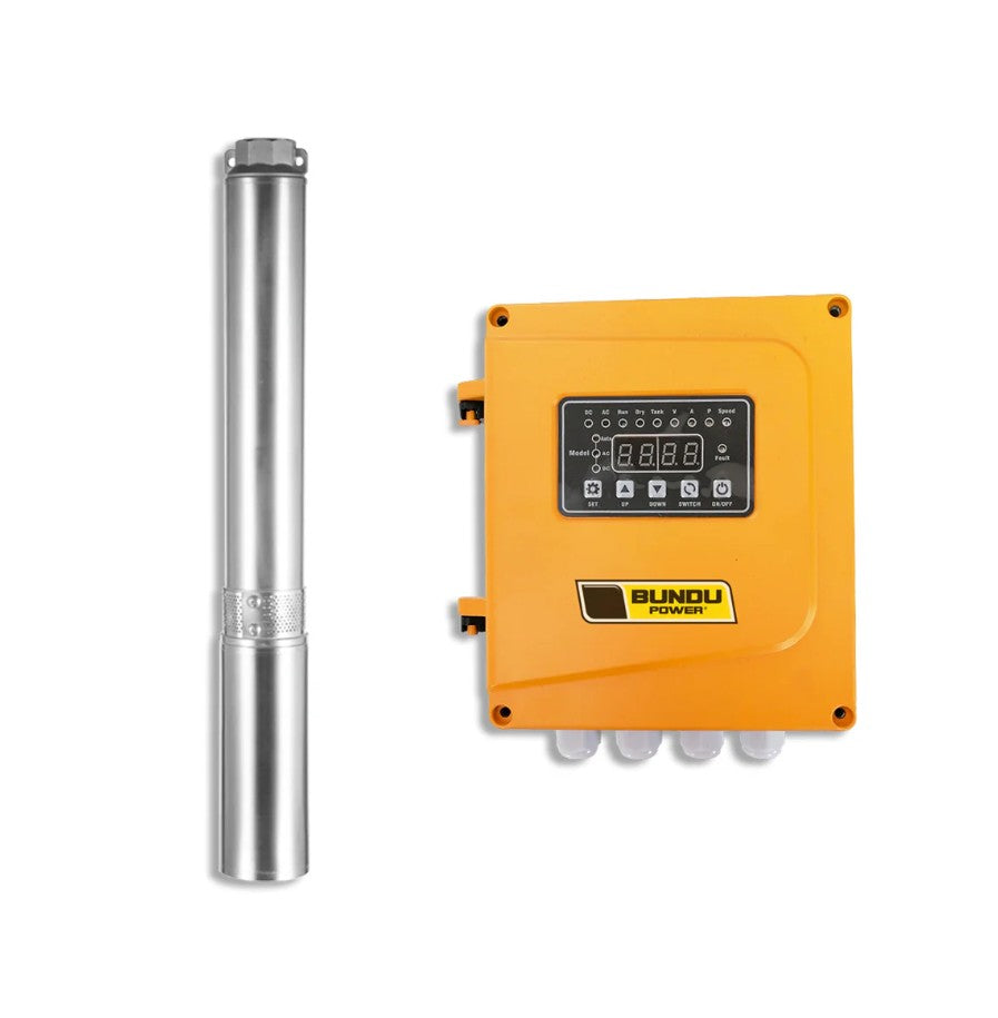 Bundu Power 72m 450v Hybrid Borehole Pump - Sustainable.co.za