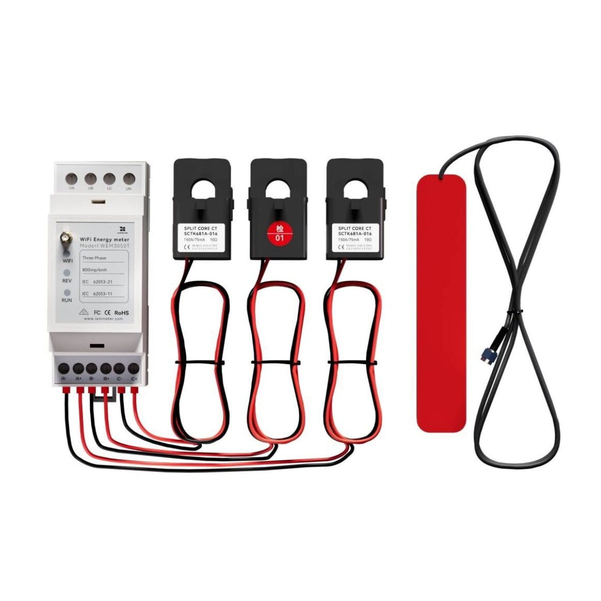 IAmMeter Bi-directional 150A Three Phase WiFi Power Meter - Sustainable ...