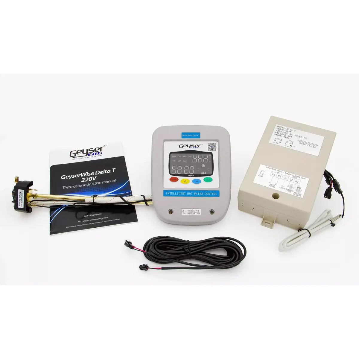 Geyserwise Delta T Geyser Controller with Wifi - Sustainable.co.za