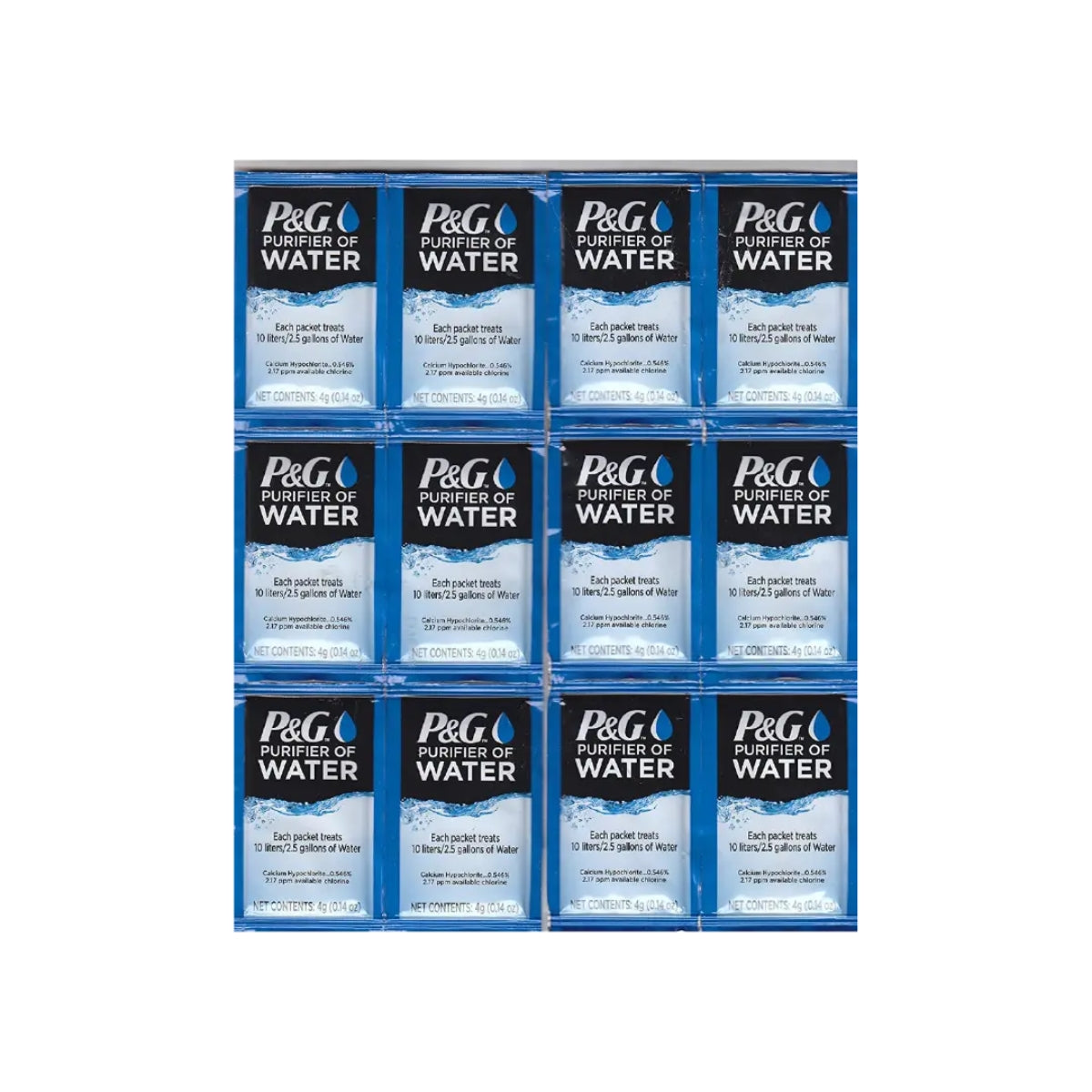 P&G Water Purifier Sachets - pack of 48 - Sustainable.co.za