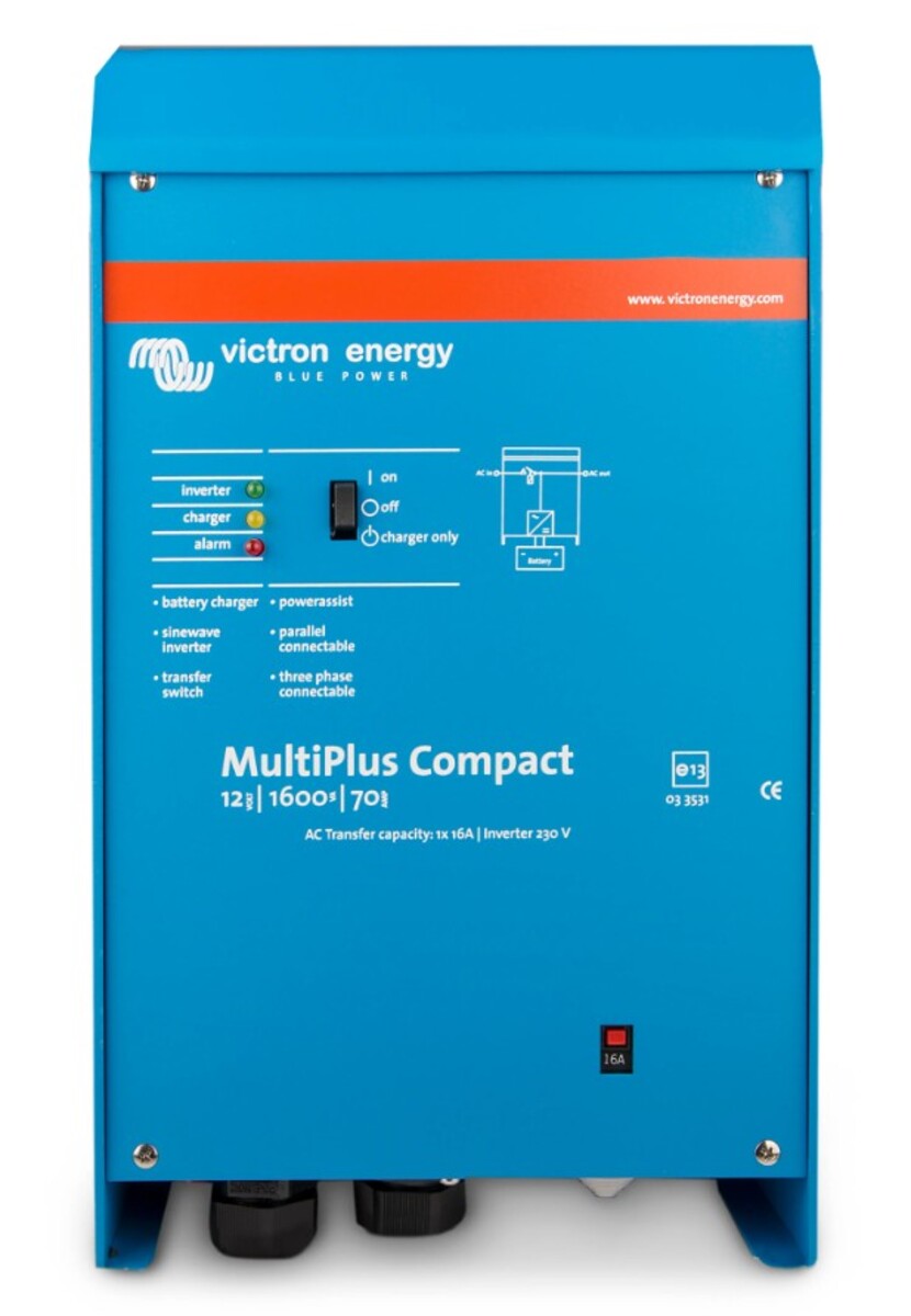 Victron Multiplus Compact 1.2kVA 1kW 12V/24V Inverter/Charger ...