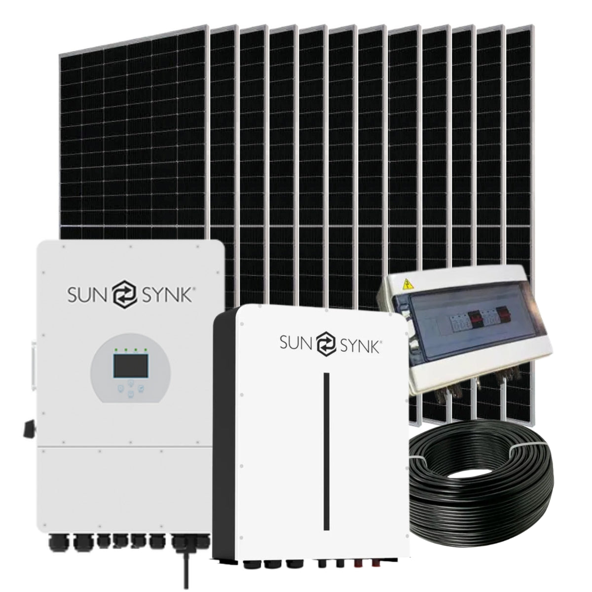 Sunsynk 12kW 20kWh 51.2V 3-Phase Hybrid System - Sustainable.co.za