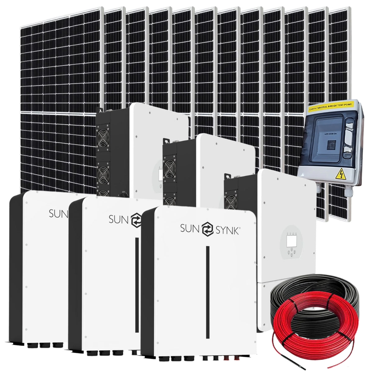 SunSynk 24kW 48V 3-Phase Hybrid System - Sustainable.co.za