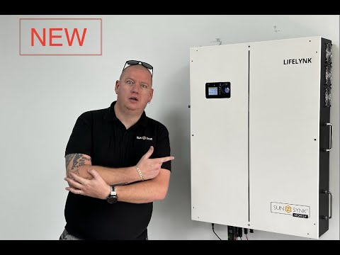 Sunsynk Powerlynk XL 5kW Inverter 5.12kWh LiFePO4 Battery Pack ...