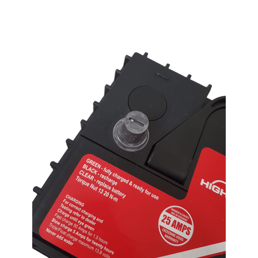 Deltec BD-1251P105 105Ah 12V Taper Terminal Lead Calcium Battery ...