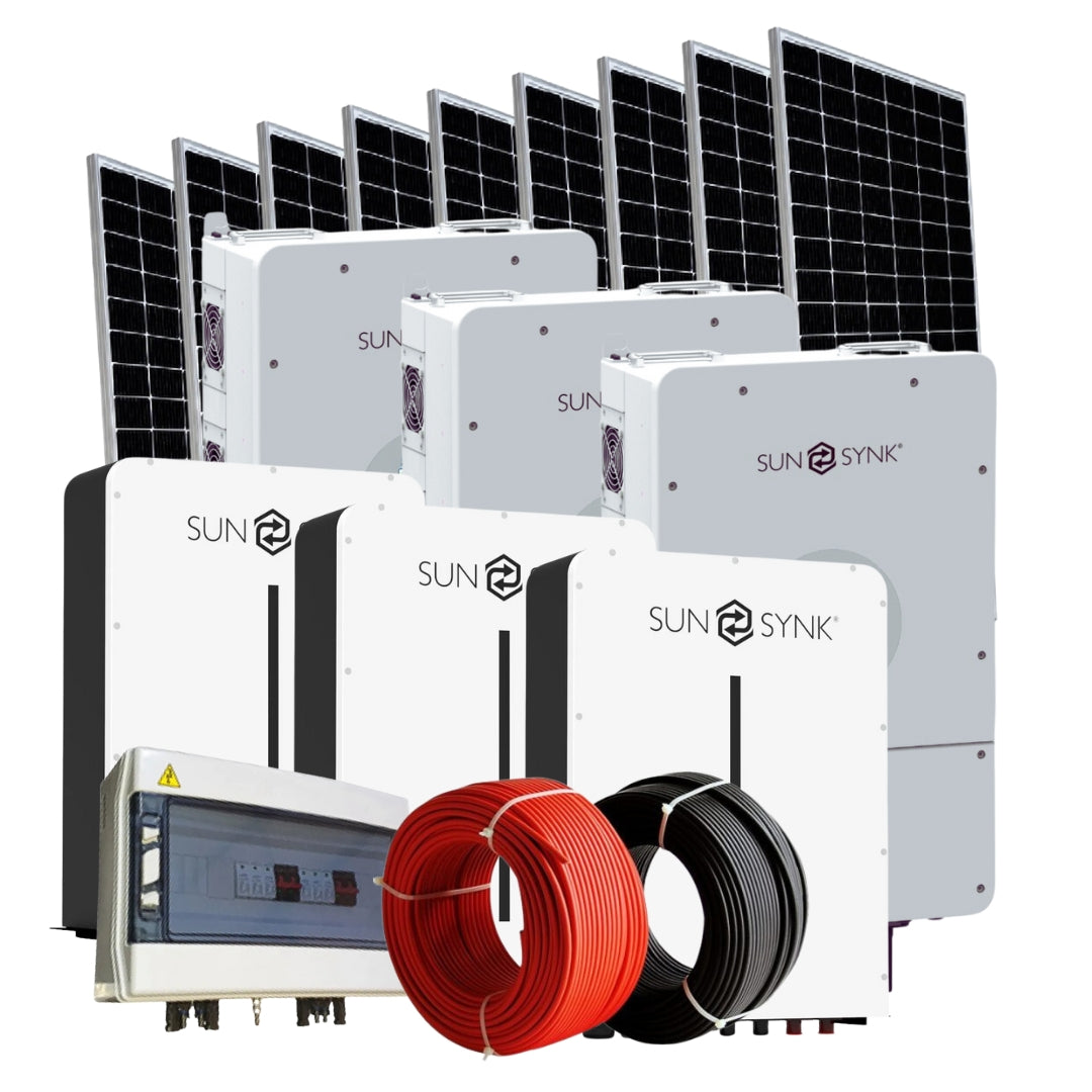 SunSynk 15kW 48V 3-Phase Hybrid System - Sustainable.co.za